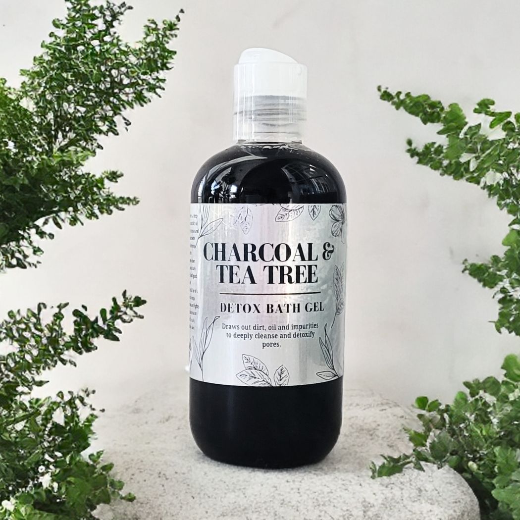 Charcoal & Tea Tree Detox Shower Bath Gel – Nature Skin Shop