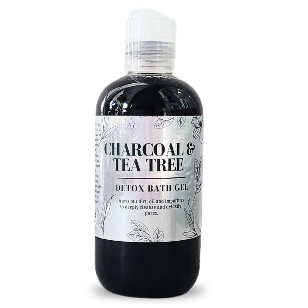 Charcoal & Tea Tree Detox Shower Bath Gel – Nature Skin Shop